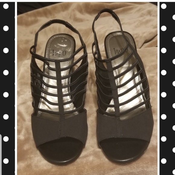 Impo | Shoes | Impo Woman Black Heel 9 2 M | Poshmark